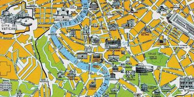 Róma térkép - Térkép Róma (Lazio - Olaszország)